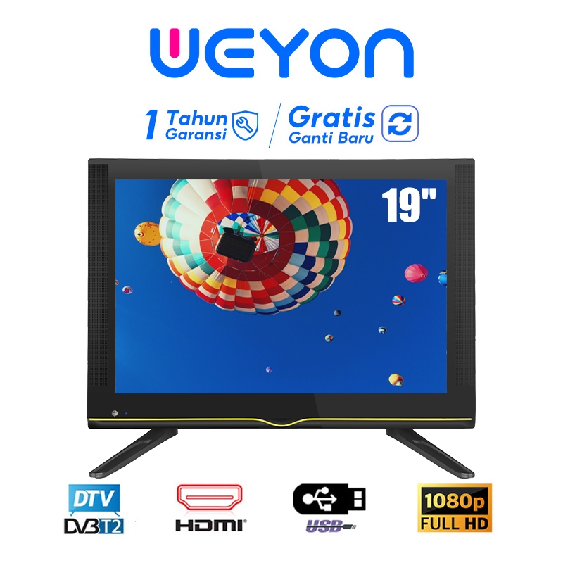 Jual Weyon TV LED 19 inch TV Digital Televisi | Shopee Indonesia