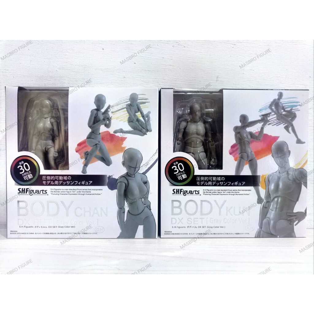 Jual SHF BODY KUN BODY CHAN DX Set GRAY Color Ver | Shopee Indonesia