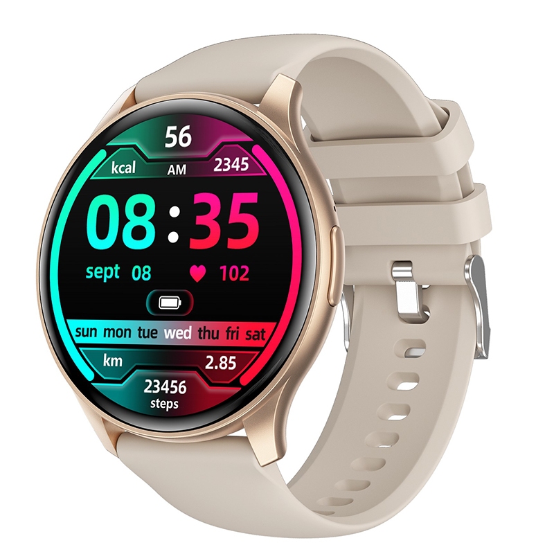 Jual AMOLED ZW60 SMARTWATCH 1.43 Round Screen Incoming Call Alert Heart ...