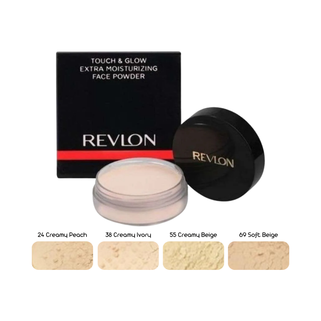 Jual REVLON Touch & Glow Face Powder 24 gr | 24 Creamy Peach | 38 ...