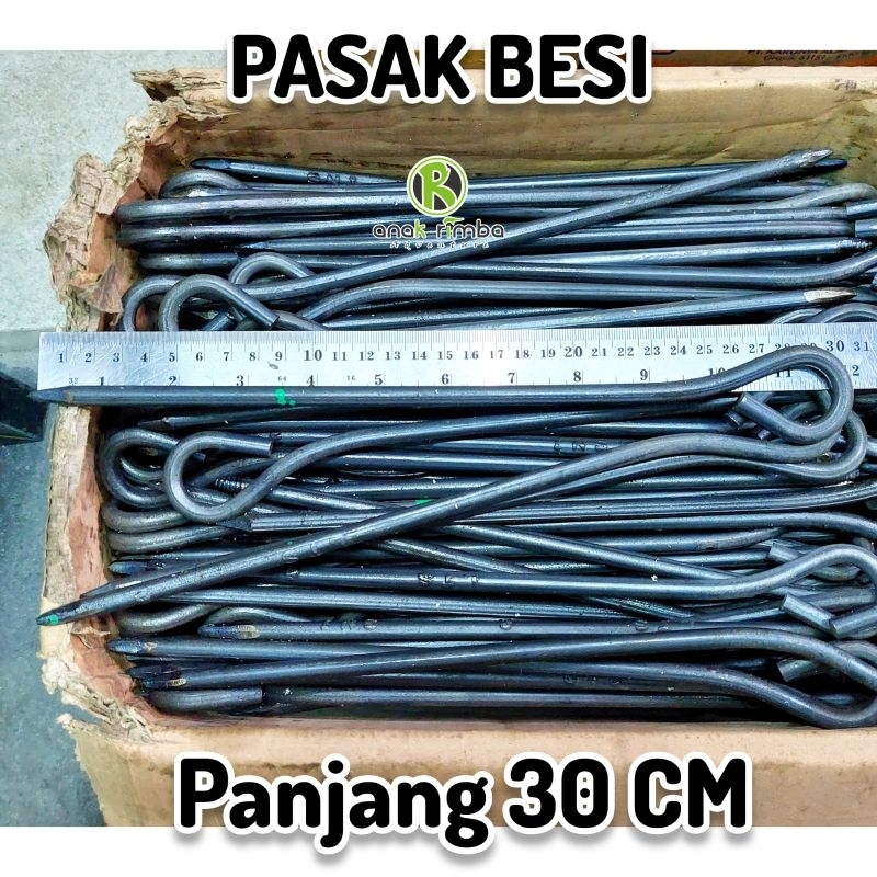Jual PASAK BESI 30 CM PASAK PRAMUKA PATOK KEMAH | Shopee Indonesia