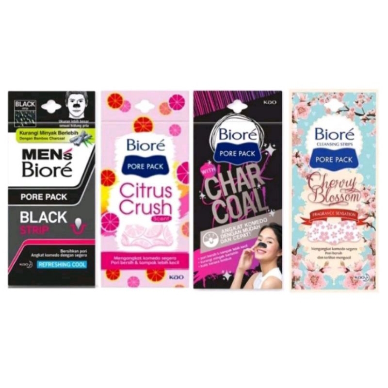 Jual biore pore pack 1 pack isi 4 lembar | Shopee Indonesia