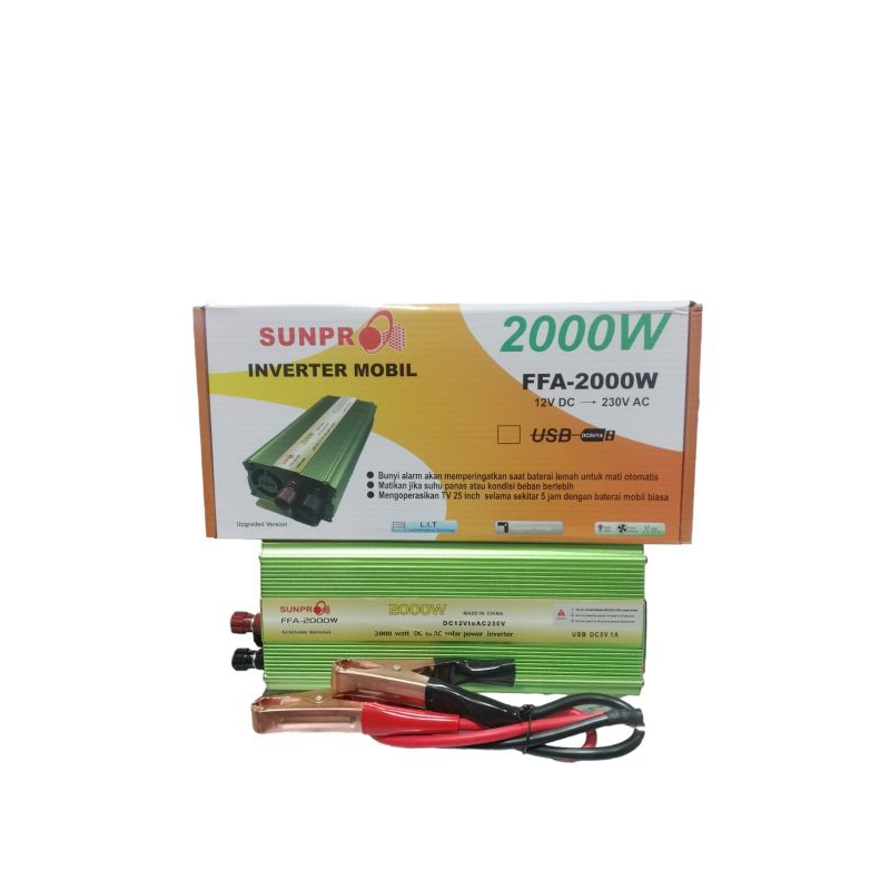 Jual Power Inverter Sunpro 2000w | Shopee Indonesia