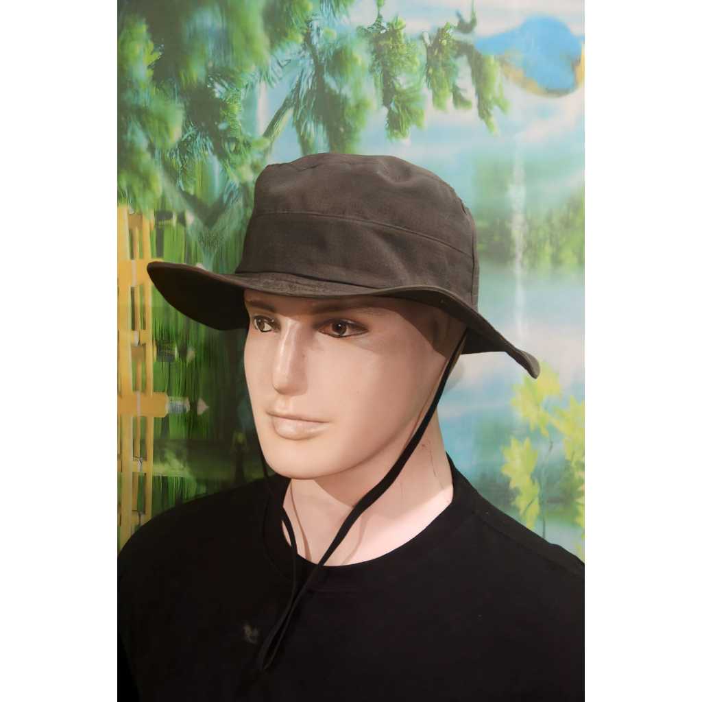 Jual TOPI RIMBA TOPI GUNUNG TOPI HUTAN BUCKET OUTDOR PENDAKI GUNUNG ...