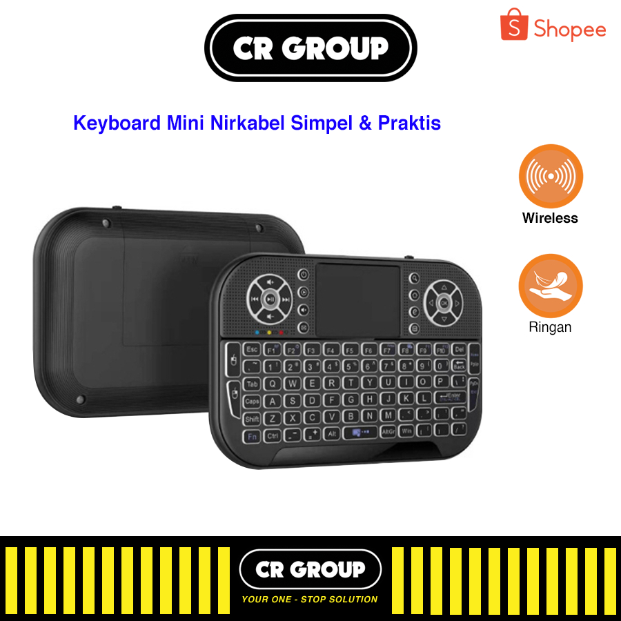 Jual [CRGROUP] External Mini Keyboard Wireless 2.4G Handheld Keyboard ...