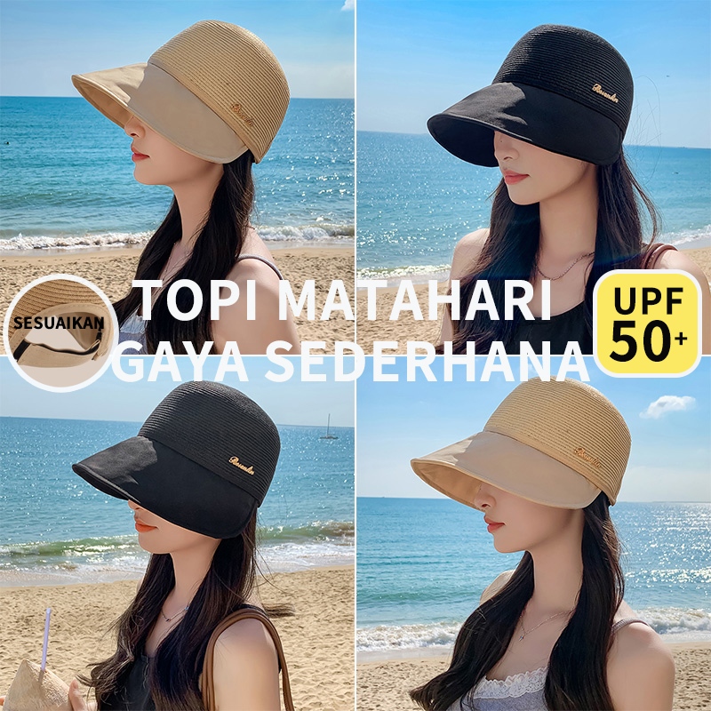 Jual topi traveling wanita casual outfit topi santai topi wanita ...