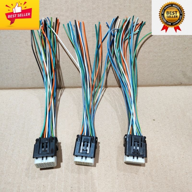 Jual Kabel Soket Socket Konektor Sensor SCU Modul Remot Keyles Pin 21 ...