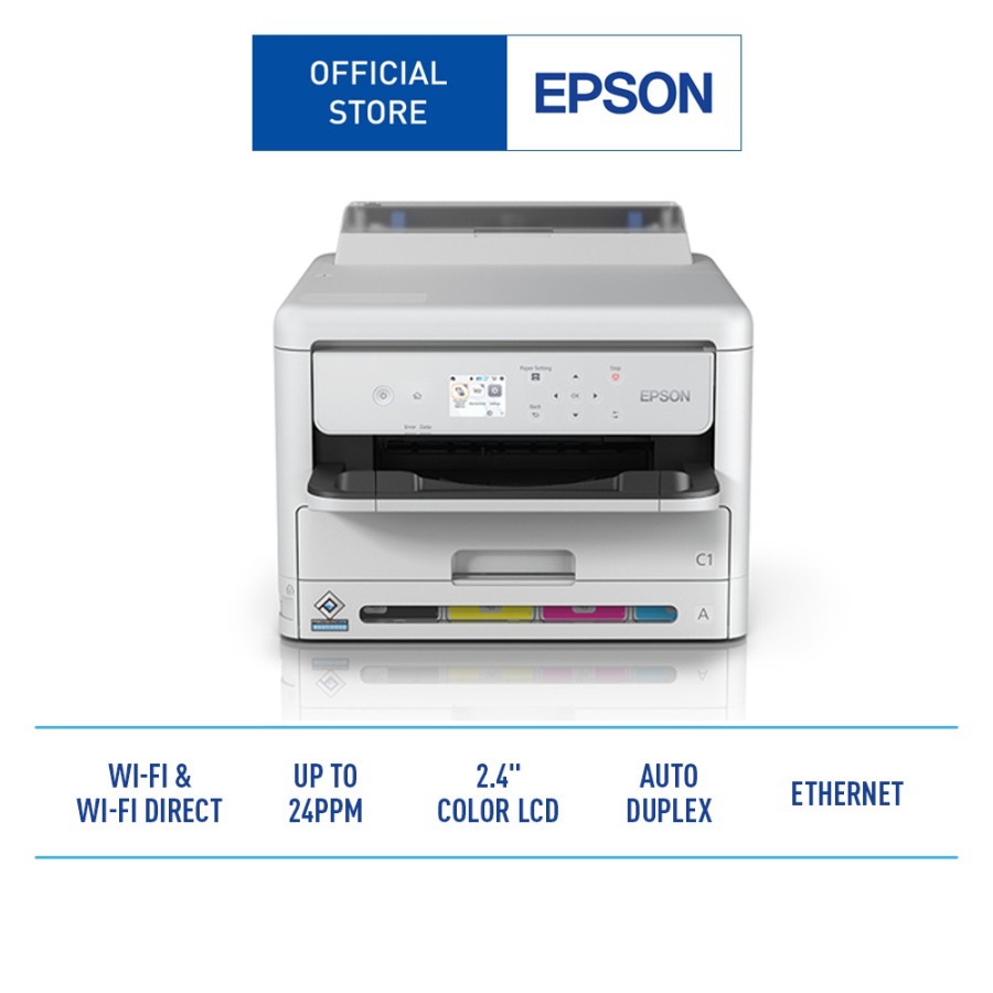 Jual Printer Epson WorkForce Pro WF-C5390 A4 Colour Single Function | Shopee Indonesia