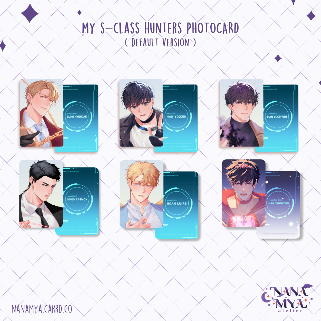 Jual My S Class Hunters Photocard - Default Version | Shopee Indonesia