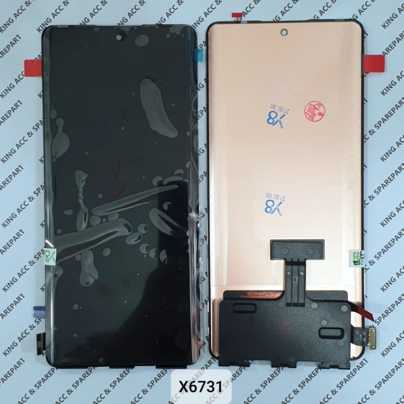 Jual LCD TOUCHSCREEN INFINIX X6731 X6731B S23 PLUS BLACK ORIGINAL ...