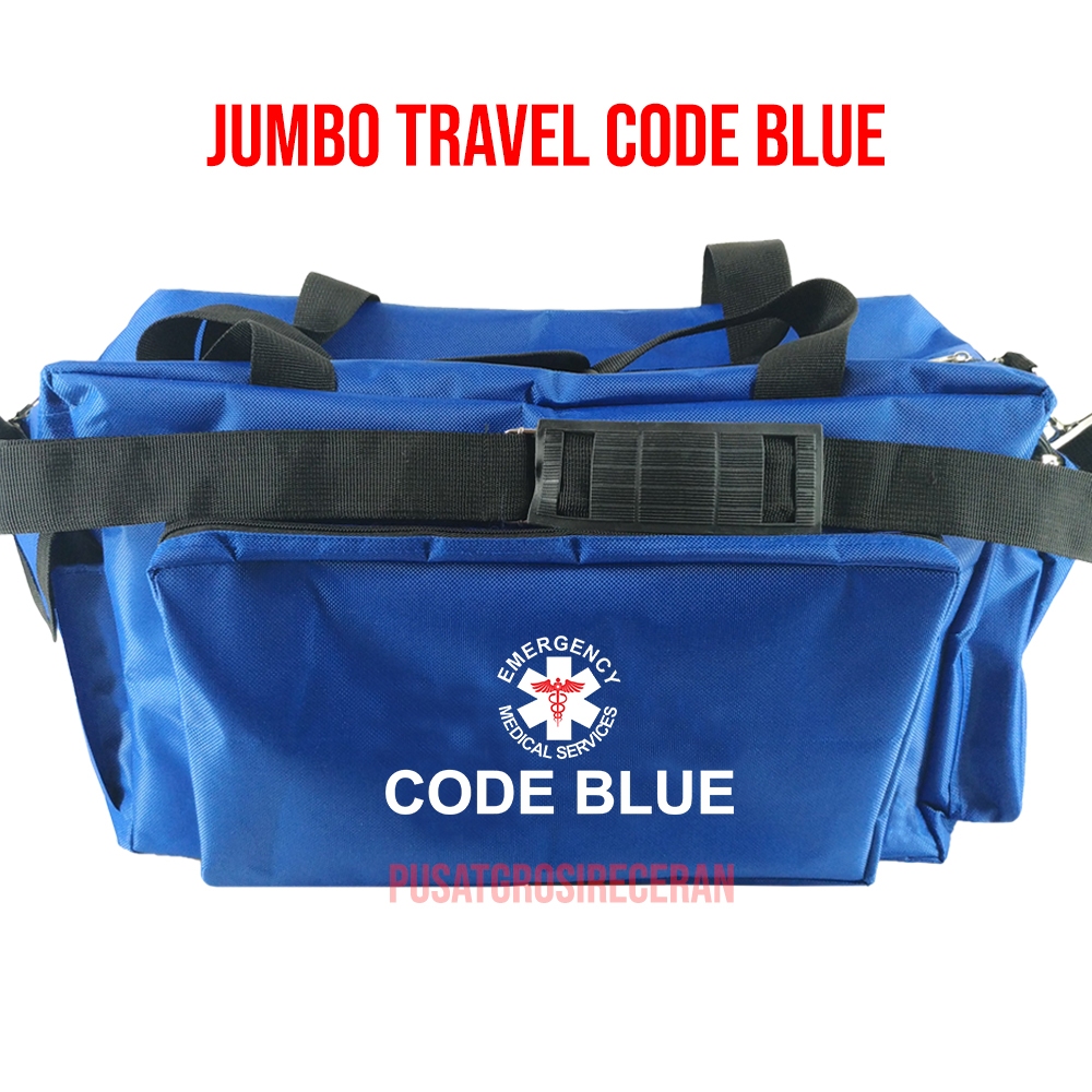 Jual CODE BLUE Travel Medical Kit Bag Tas Perlengkapan Medis Emergency ...