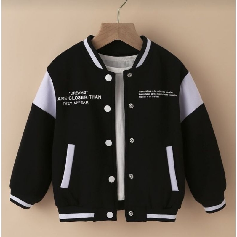 Jual Varsity Anak Bahan Fleece Premium Usia 1-10 Tahun | Shopee Indonesia
