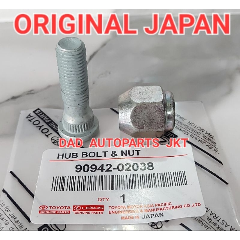 Jual BAUT RODA+MUR RACING AVANZA XENIA RUSH TERIOS GRANMAX LUXIO CALYA ...