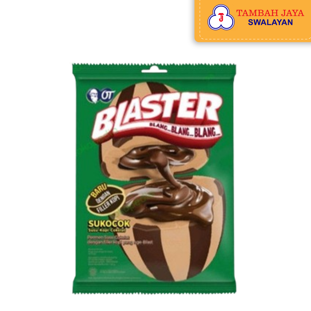 Jual Permen Blaster Susu Kopi Coklat 125gr | Shopee Indonesia
