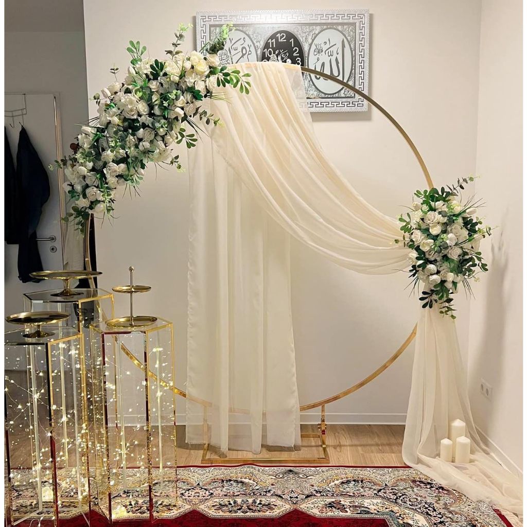 Jual Ring Besi Backdrop Dekorasi Wedding ll lamaran ll Ulang Tahun ...