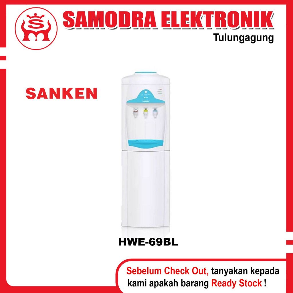 Jual Dispenser SANKEN HWE-69BL I Dispenser Air Sanken | Shopee Indonesia