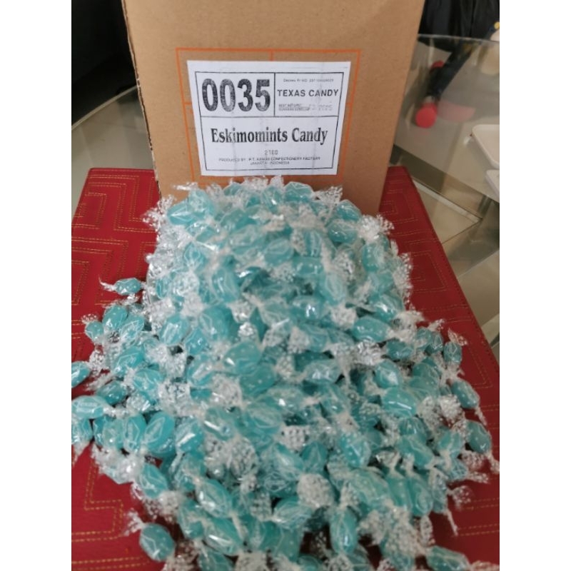 Jual Permen Texas Eskimomint Curah 200 grams. | Shopee Indonesia