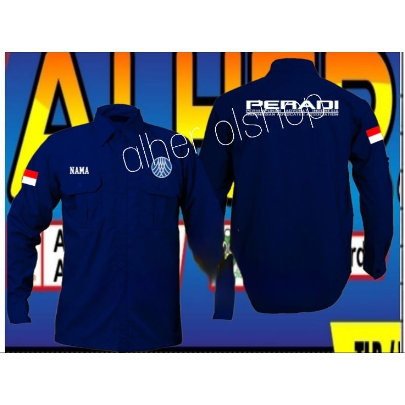 Jual kemeja advokat baju advokat seragam advokat kemeja Peradi baju ...