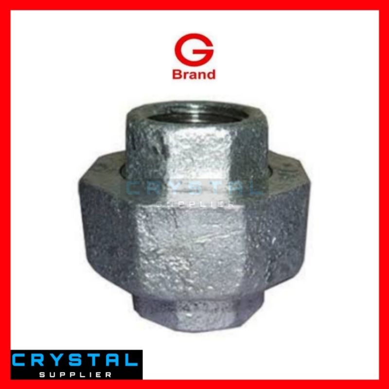 Jual WATER MUR GALVANIS BESI 1/2" G BRAND DRAT BSPT / MOER MOOR ...