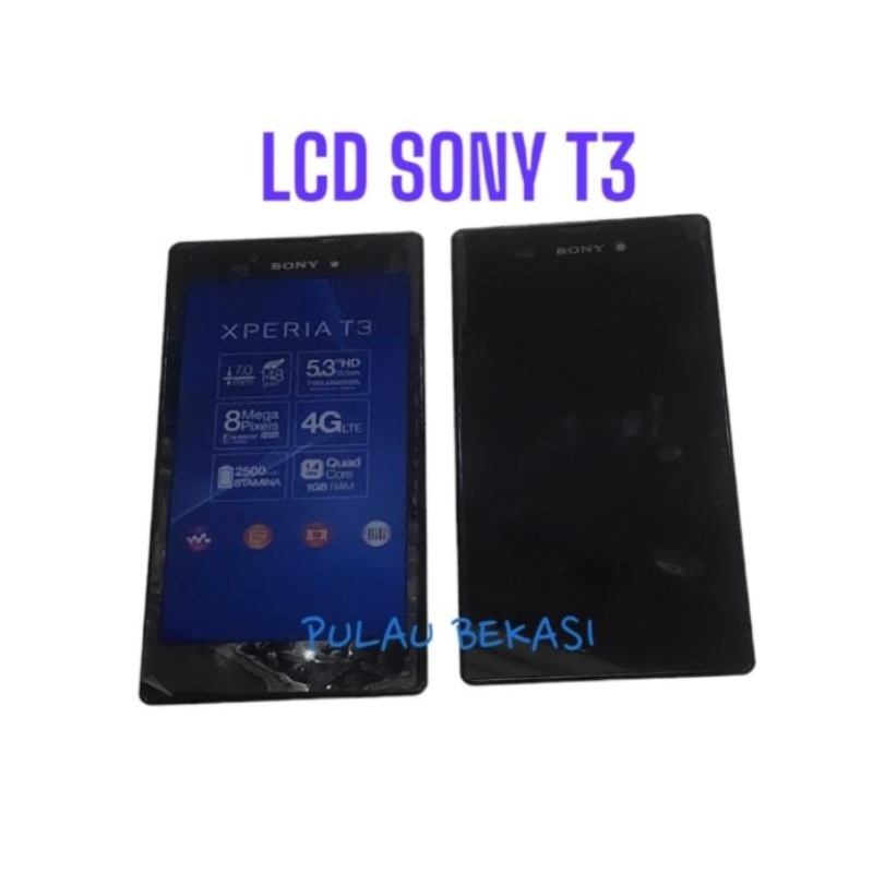 Jual LCD TOUCHSCREEN SONY XPERIA T3 + FRAME - LCD TS SONY T-3 + FRAME ...