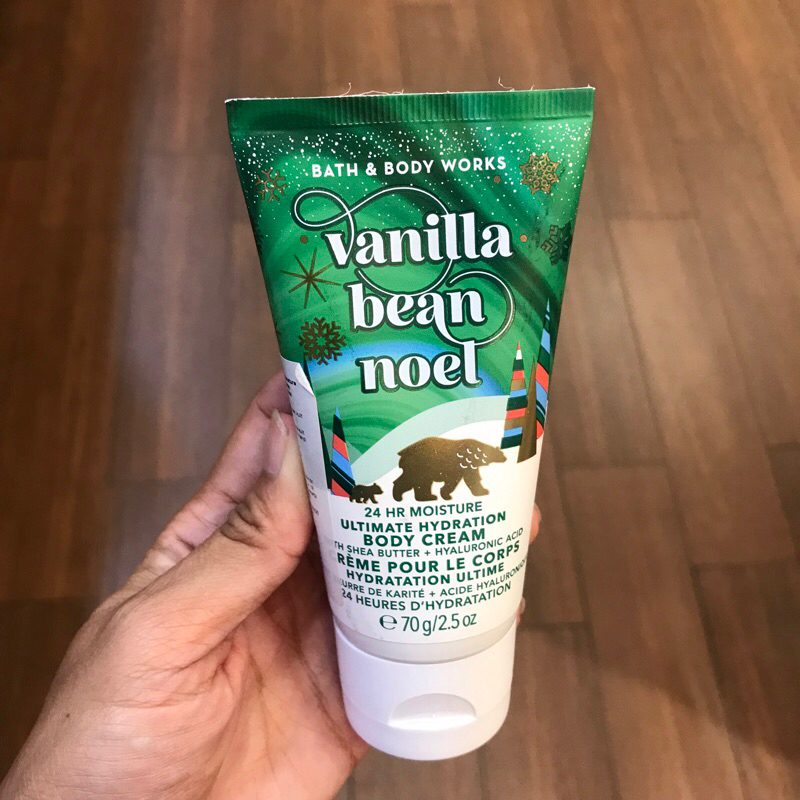 Jual VANILLA BEAN NOEL BODY CREAM 70G BATH&BODY WORKS | Shopee Indonesia