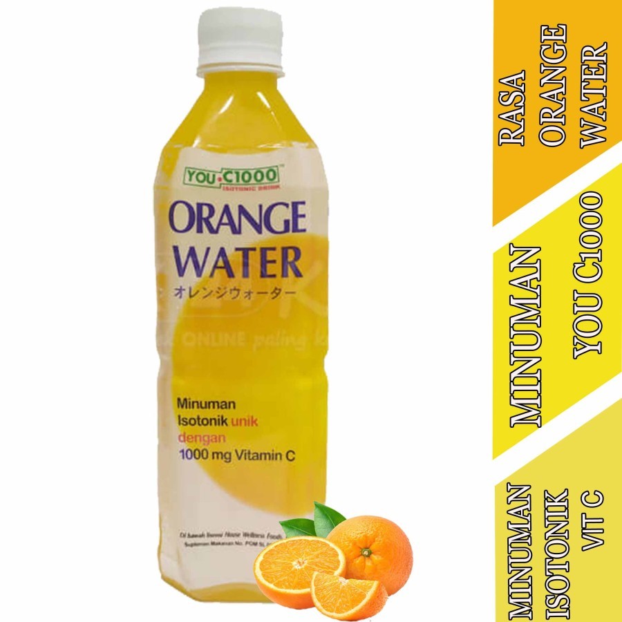 Jual Minuman Isotonik Water - You C1000 Orange Water - Minuman Vitamin ...