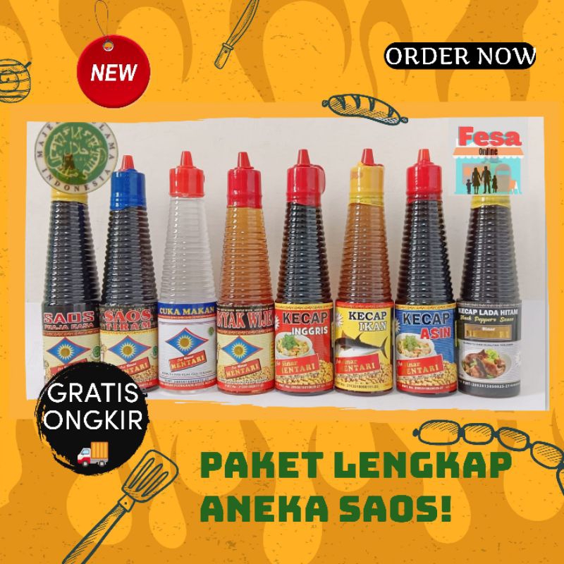 Jual PAKET LENGKAP ANEKA SAOS | Shopee Indonesia
