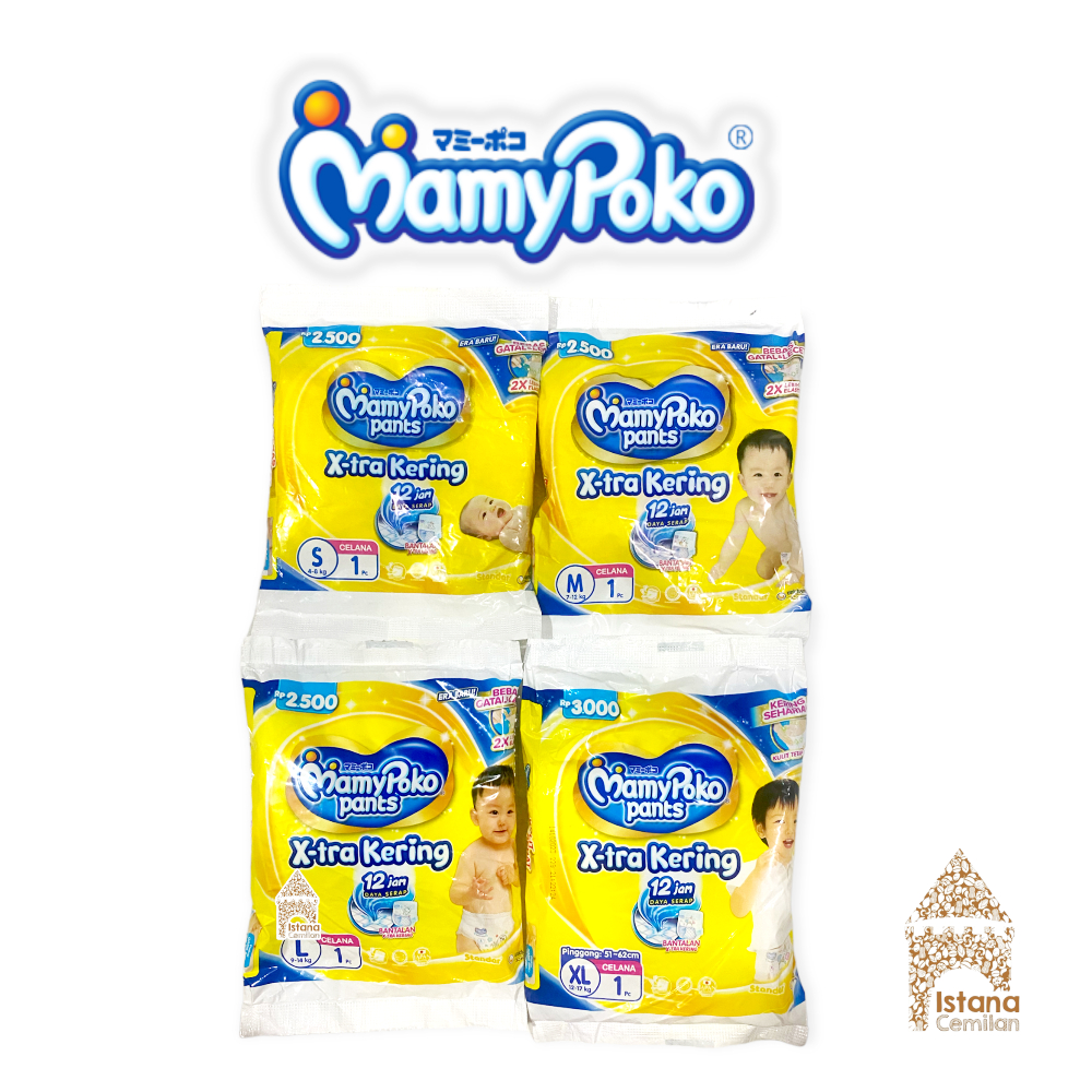 Jual MamyPoko / Mamy Poko Pants Pampers Diapers Popok Celana Xtra ...