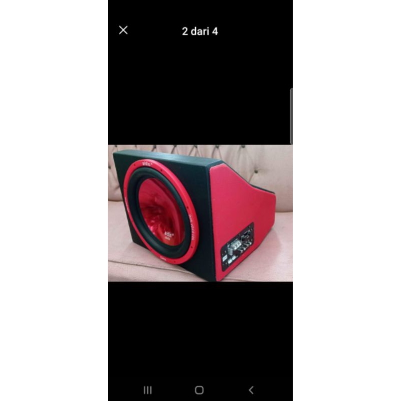Jual speaker subwoofer box bass 12 inchi aktif khusus grandmax/new ...