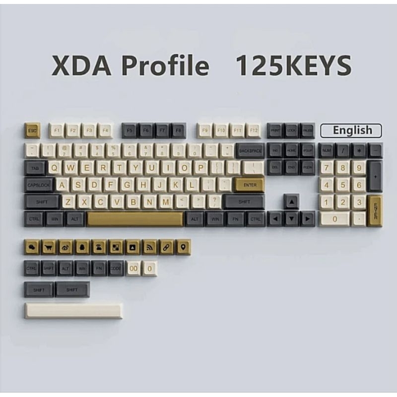 Jual Shimmer Keycaps PBT XDA Profile - Second | Shopee Indonesia