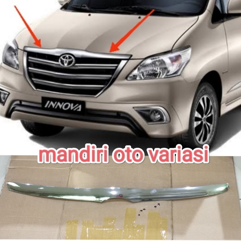 Jual Lis kap mesin model ganti Toyota grand innova 2012-2015 hood ...