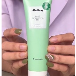 Jual HerBaay 5s Face Exfoliating Gel Mengangkat Sel Kulit Mati Komedo ...