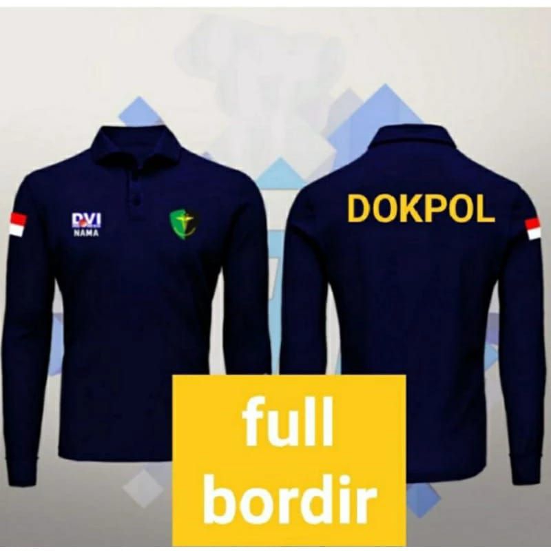 Jual polo katun sokpol kaos dokpol seragam dokpol baju dokpol lakos ...