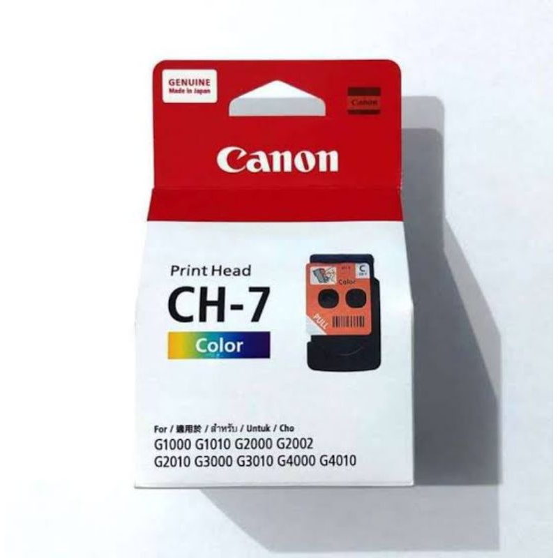 Jual Canon Printhead / Print Head CH-7 CH7 Color Original Cartridge ...