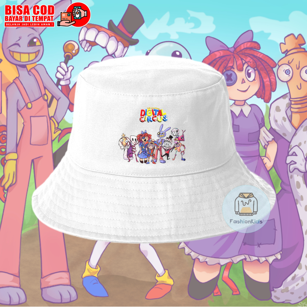 Jual Topi Bucket Anak The Amazing Digital Circus | Shopee Indonesia