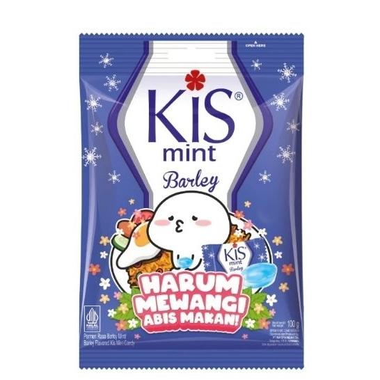Jual Permen KIS Mint Candy ( 1 Sak isi 50 pcs @2.5gram ) KIS GRAPE CHERRY APPLEPEACH PERMEN SG ...