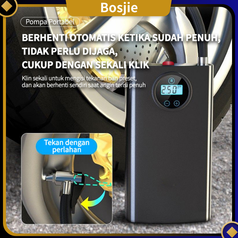 Jual Pompa Ban Elektrik Pompa Angin Mobil Pompa Angin Ban Motor Charge ...
