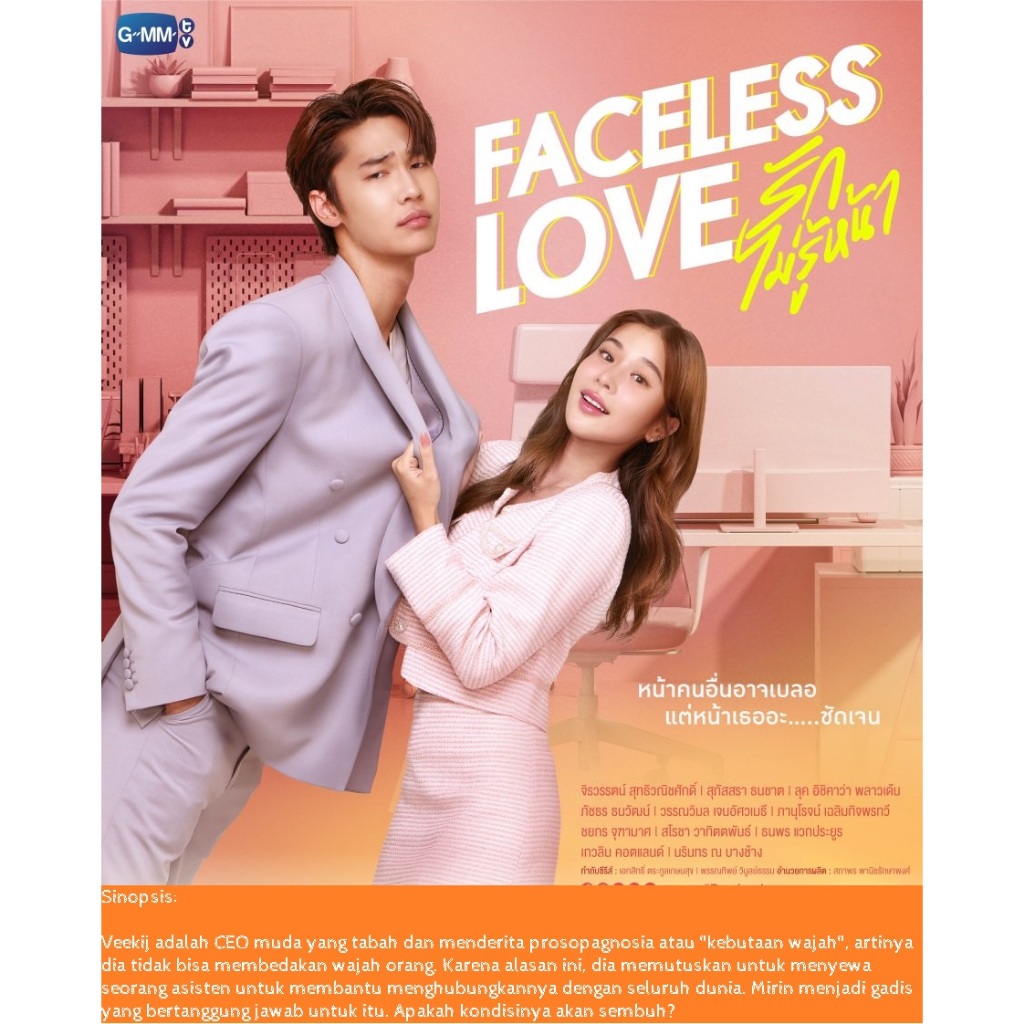 Jual Drama Thailand Faceless Love (2023) | Shopee Indonesia