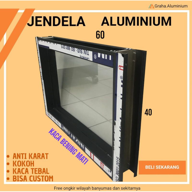 Jual boven kaca mati 40x60 | Shopee Indonesia