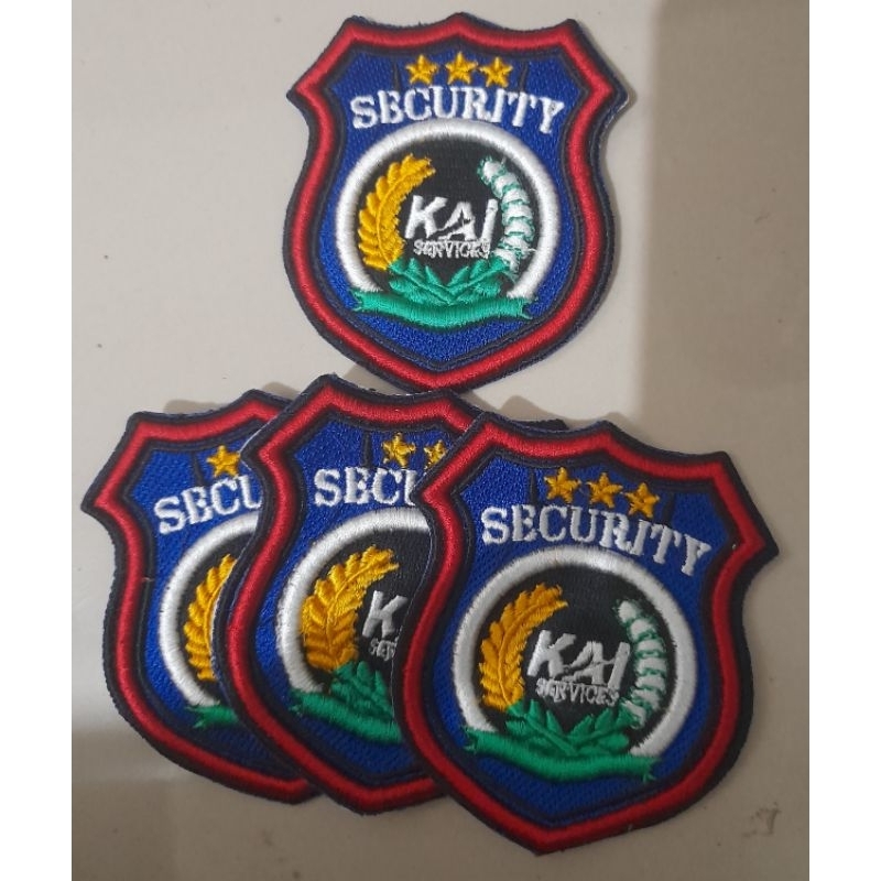 Jual LOGO SECURITY KAI SERVICE/RESKA BORDIR TIMBUL | Shopee Indonesia
