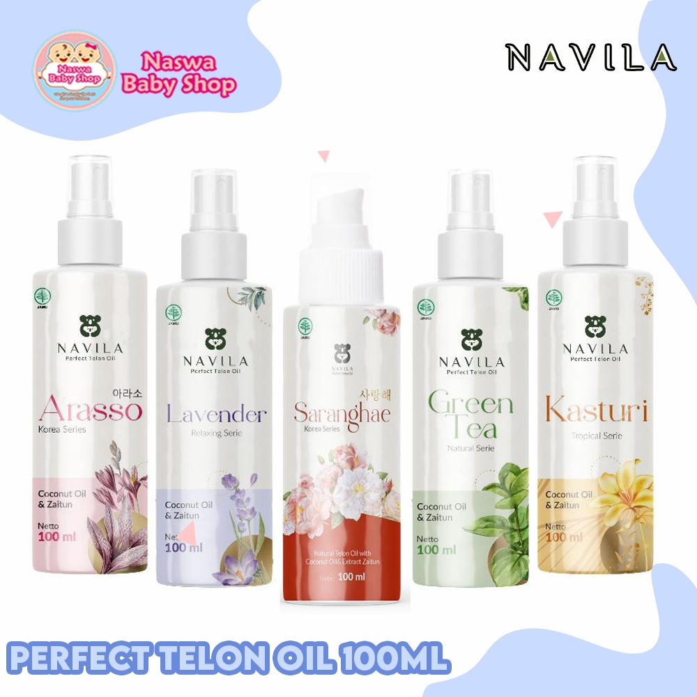 Jual Navila Perfect Telon Oil Minyak Telon Bayi 100ml | Shopee Indonesia