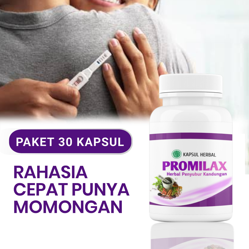 Jual PROMILAX 30 Kapsul, Asam Folat Untuk Program Hamil Pria Wanita Ampuh Cepat Dalam 2 Minggu ...