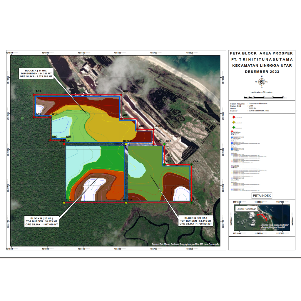 Jual Jasa Pembuatan Peta WIUP Pertambangan + Koordinat + Shp Polygon ...