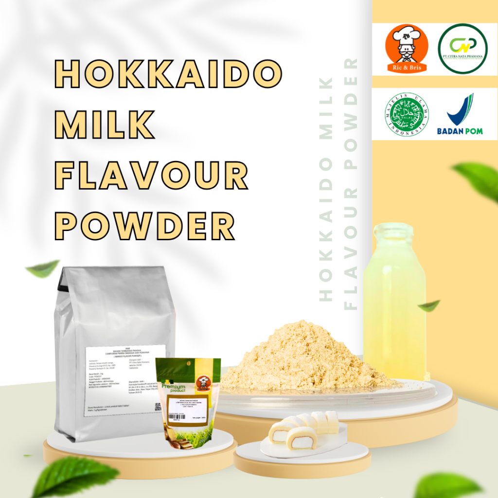 Jual Hokkaido Milk Flavour Powder / Perisa Bubuk Susu / Perasa Flavor ...