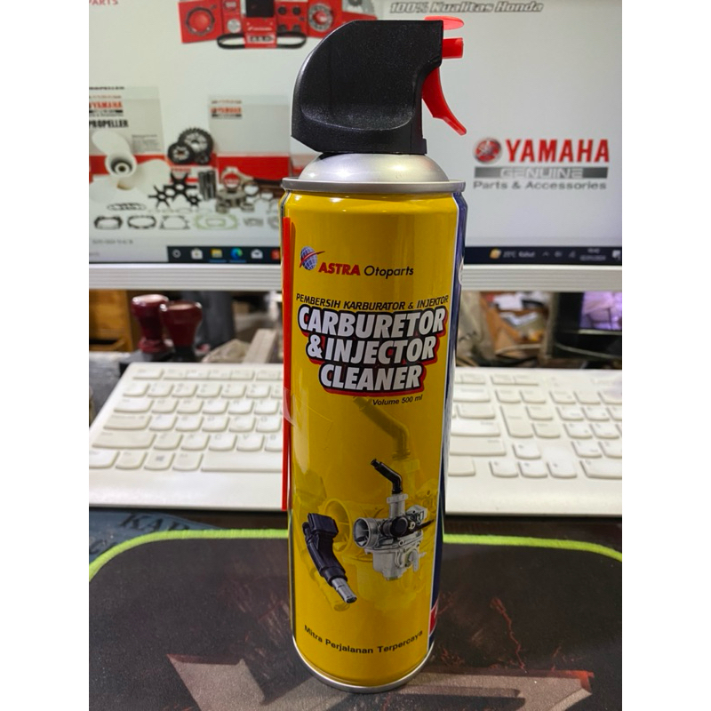 Jual PEMBERSIH KARBURATOR CARBURETOR DAN INJEKTOR INJEKSI CLEANER 500ML ...