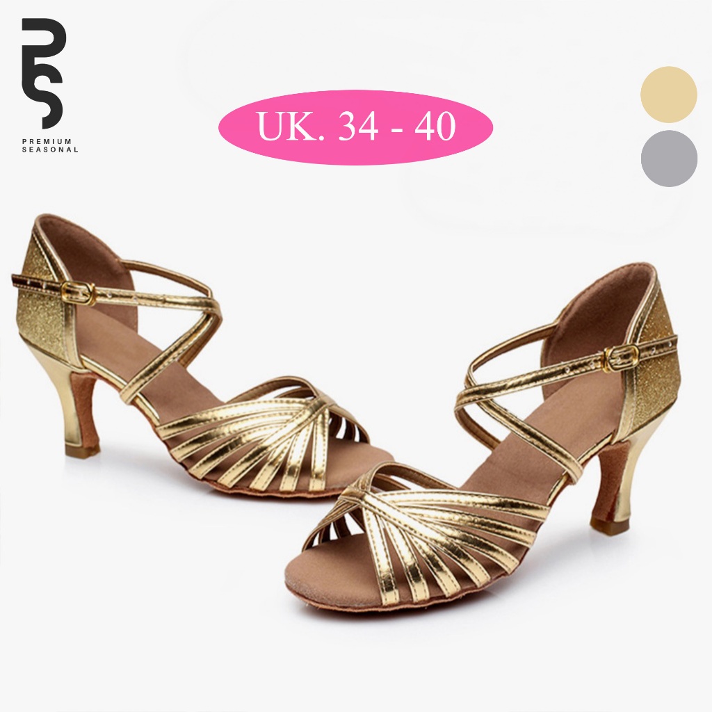 Jual LUCIA - Sepatu Dansa Wanita Casual Elegant Latin/ Line Dance Tali ...