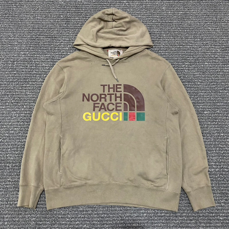 Jual Hoodie TNF x GUCCI Thrift Thrifting Like New Bekas Second Original ...