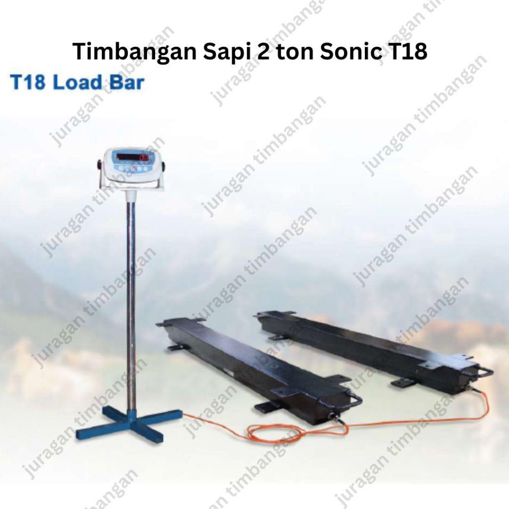 Jual Timbangan Sapi Sonic T18 Cap 2 ton Timbangan Hewan 2ton Timbangan ...