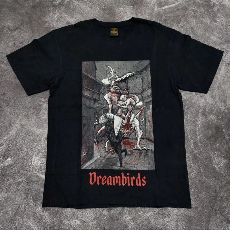 Jual T-SHIRT DREAMBIRDS ARTWEAR LIMTED EDITION 179/305 ( THE LURKER ...