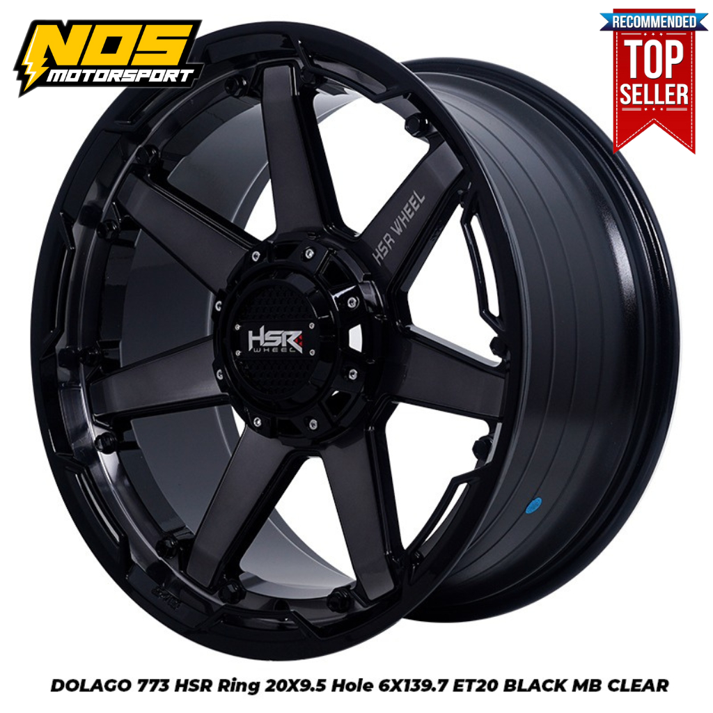 Jual Velg mobil pajero ring 20 hsr dolago lebar 9,5 pcd 6x139,7 et 20 | Shopee Indonesia